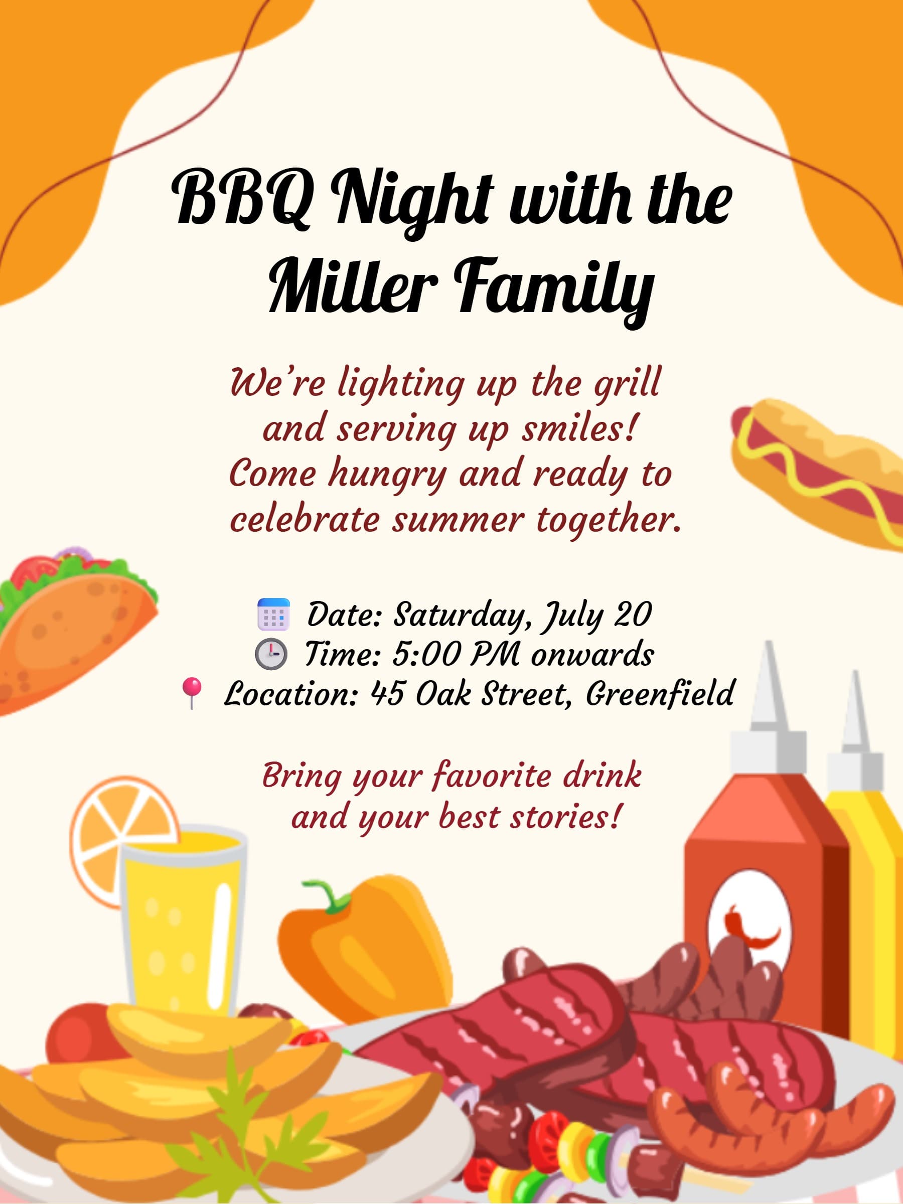 Free BBQ Party Invitations: I Do BBQ, 4th of July & Birthday