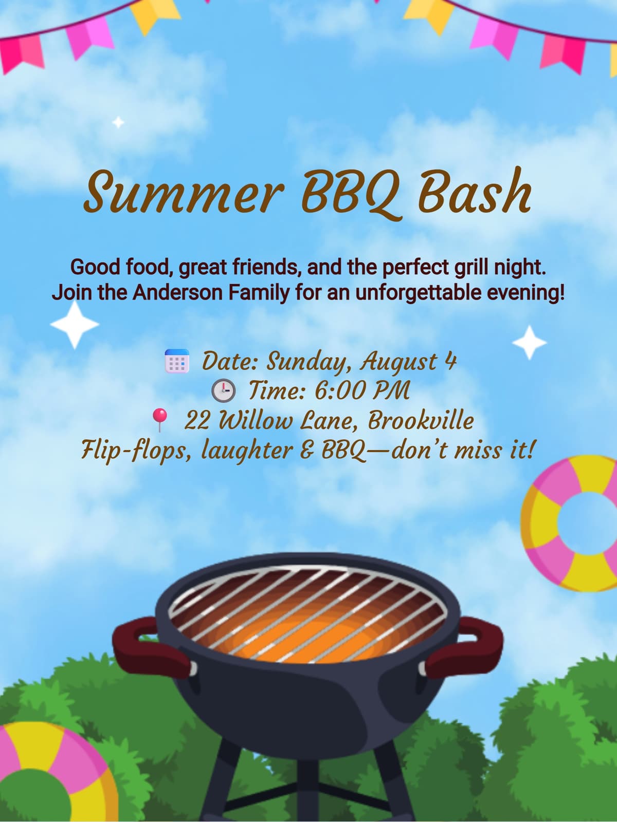 Free BBQ Party Invitations: I Do BBQ, 4th of July & Birthday
